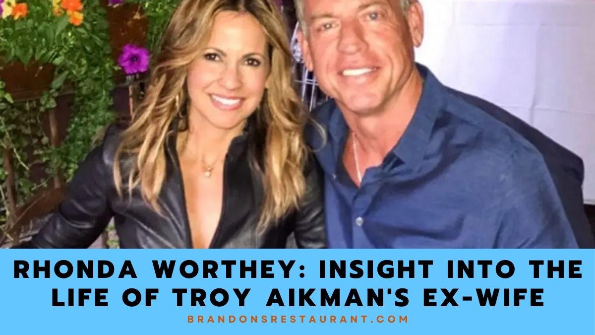 Rhonda Worthey: Insight into the Life of Troy Aikman's Ex-Wife ...