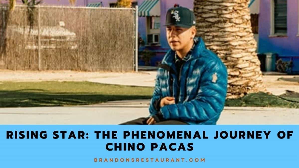 Bio, Age: The Phenomenal Journey of Chino Pacas - Brandon's Restaurant