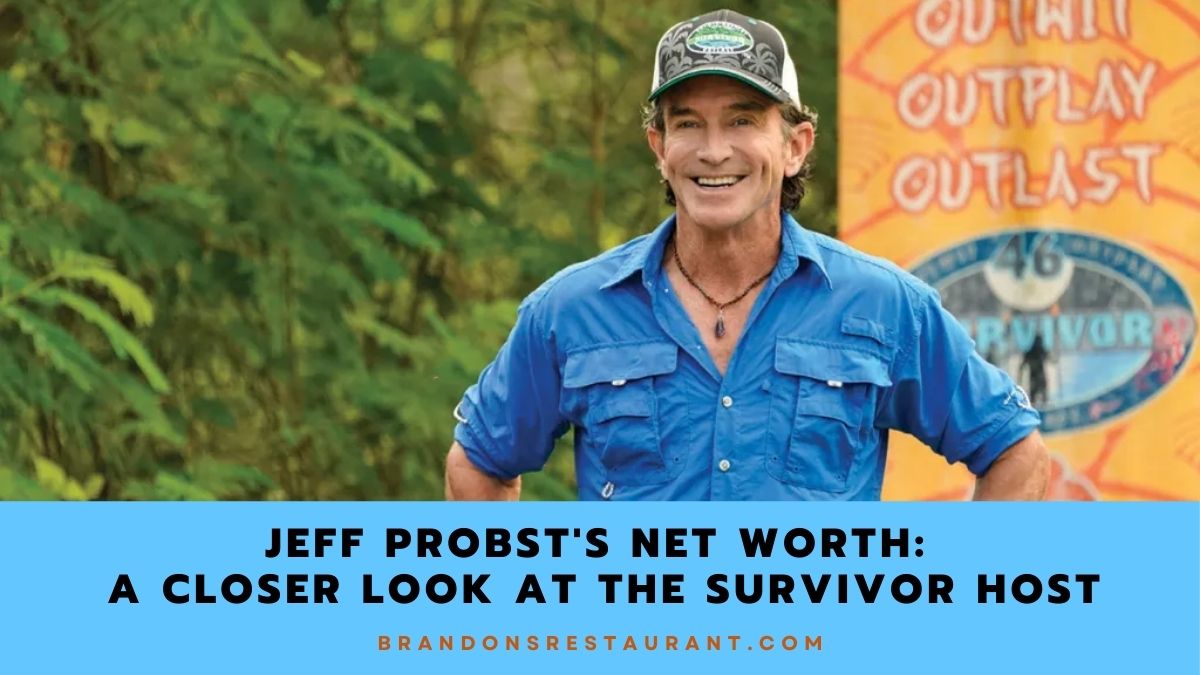 Jeff Probst's Net Worth: A Closer Look at the Survivor Host - Brandon's ...