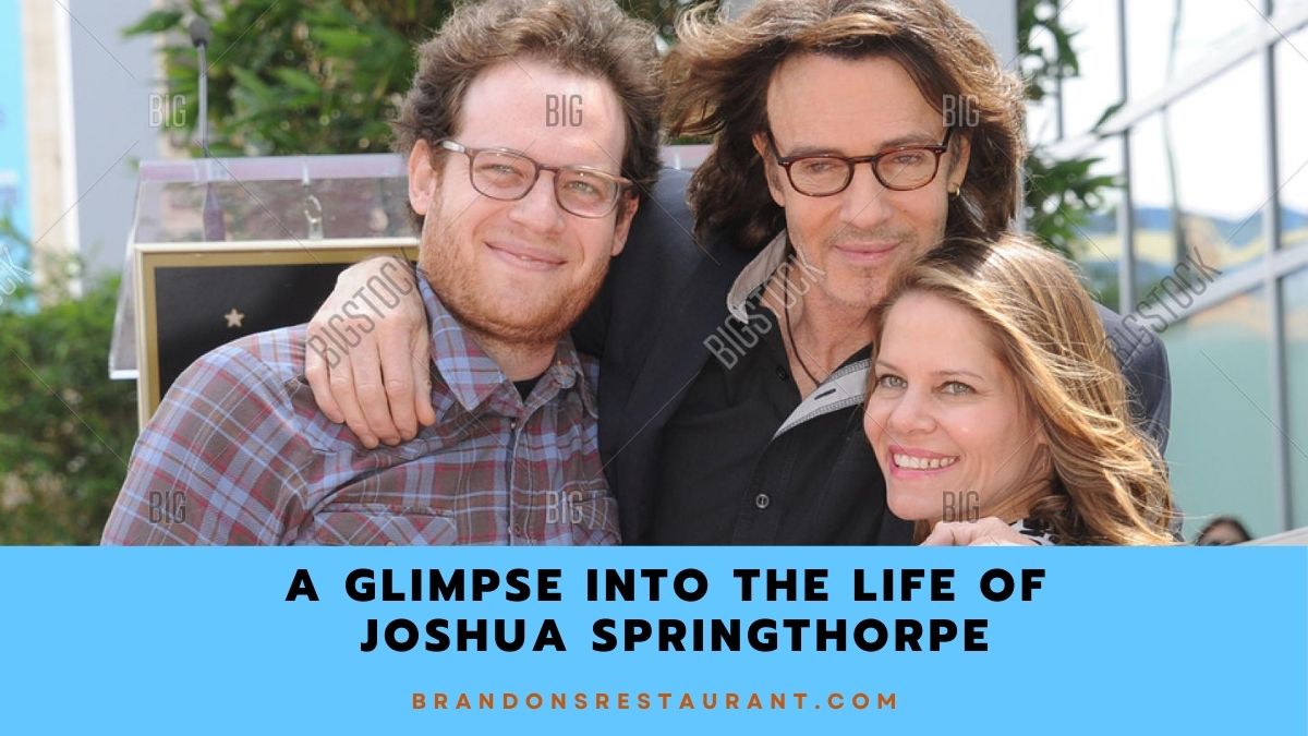 A Glimpse into the Life of Joshua Springthorpe - Brandon's Restaurant