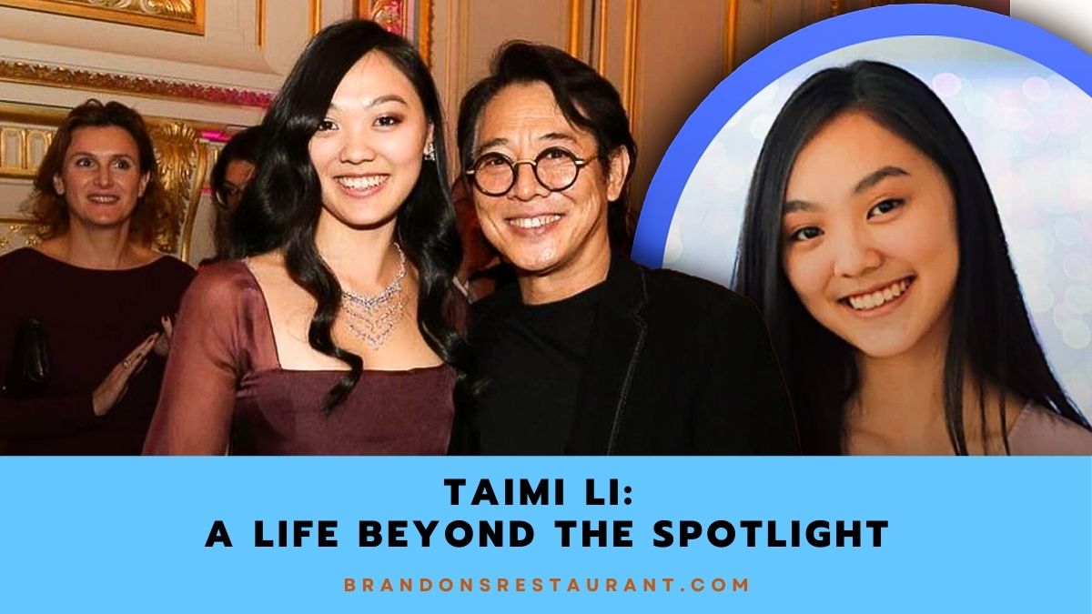 Taimi Li: A Life Beyond the Spotlight - Brandon's Restaurant