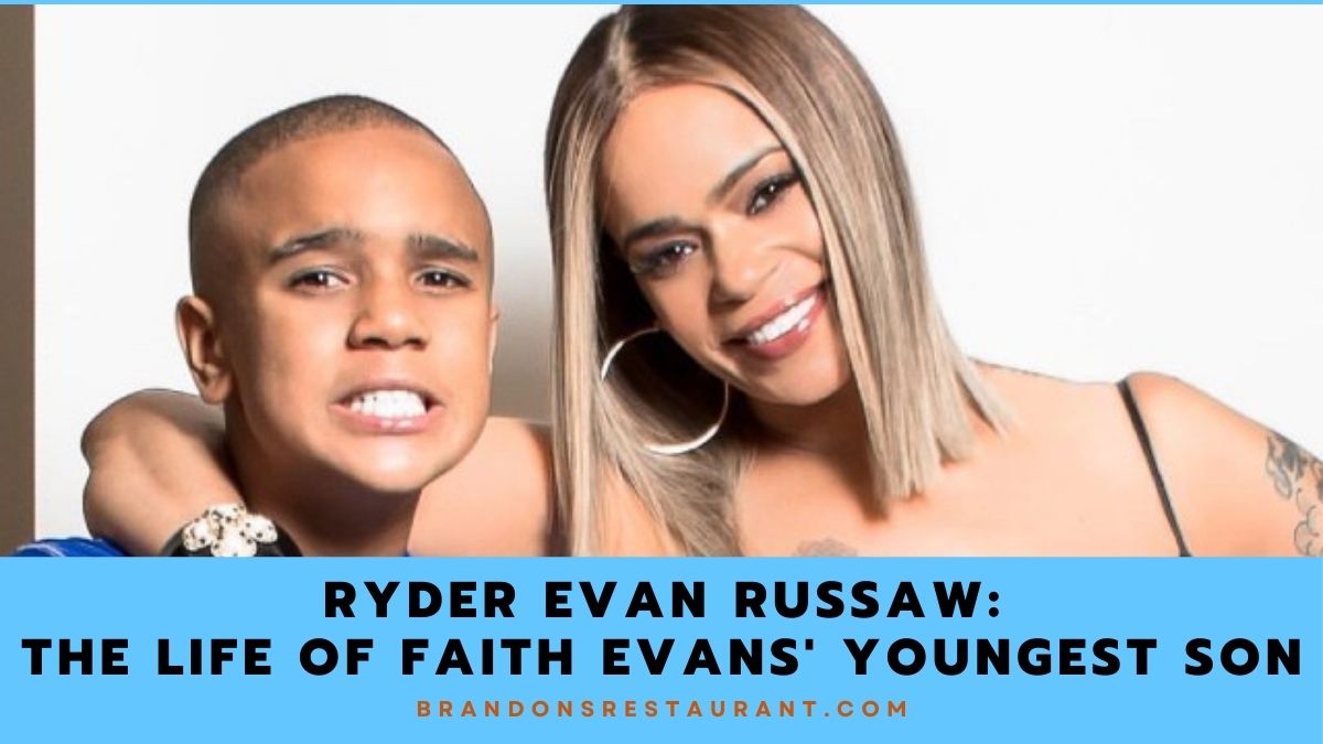 Ryder Evan Russaw: A Glimpse into the Life of Faith Evans' Youngest Son ...