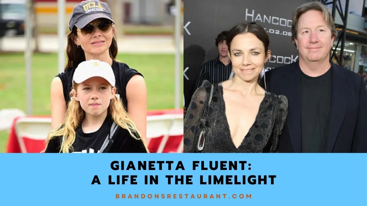 Gianetta Fluent: A Life in the Limelight - Brandon's Restaurant