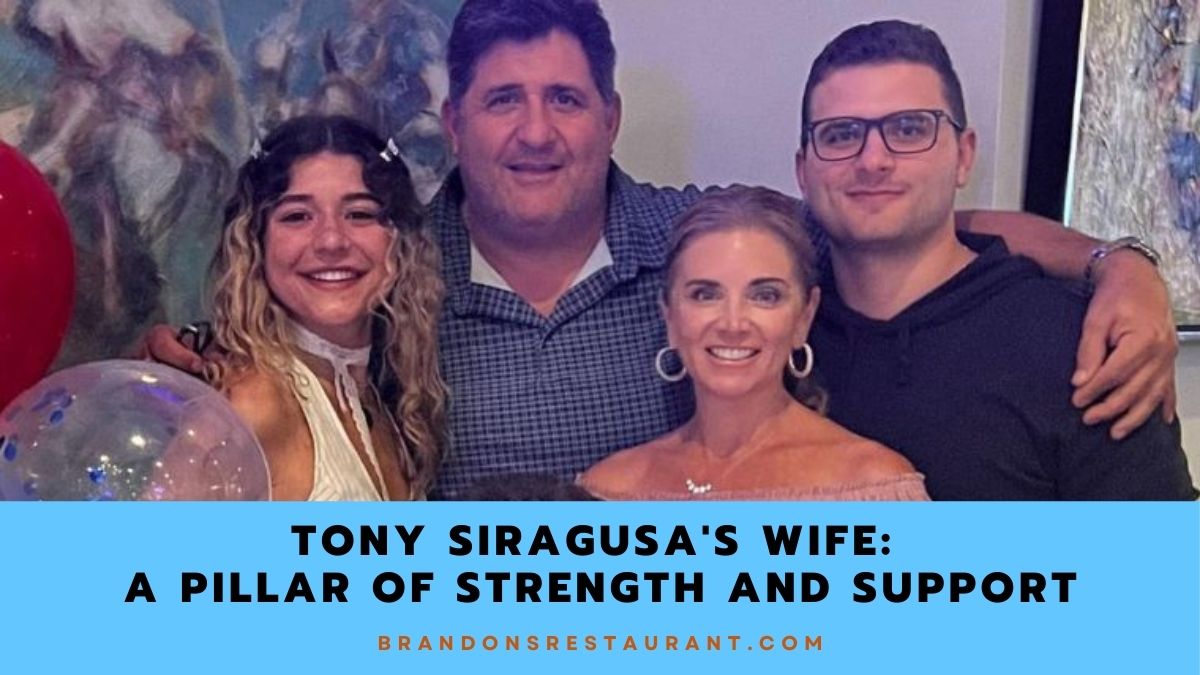 Tony Siragusa's Wife: A Pillar of Strength and Support - Brandon's ...