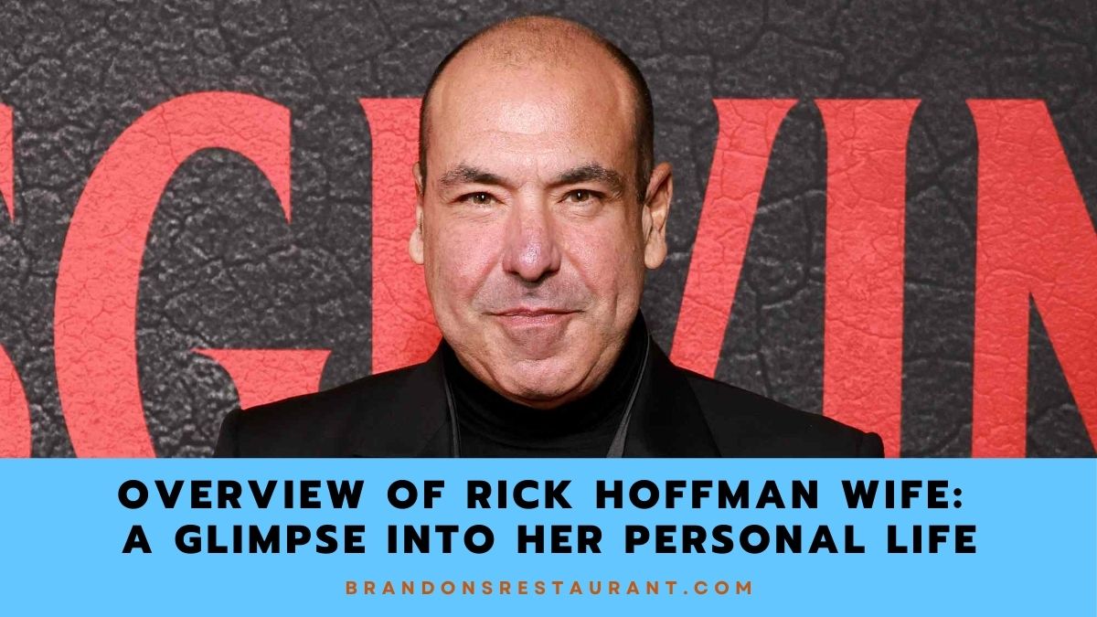 Overview of Rick Hoffman Wife: A Glimpse into Her Personal Life ...
