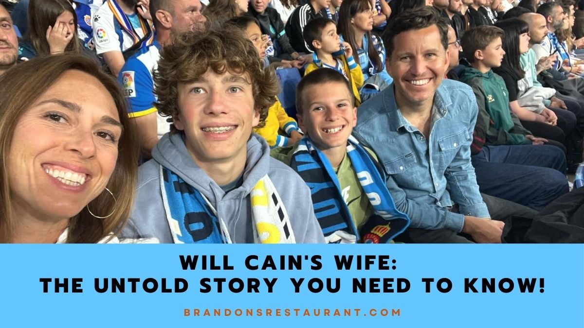 Will Cain's Wife: The Untold Story You Need to Know! - Brandon's Restaurant