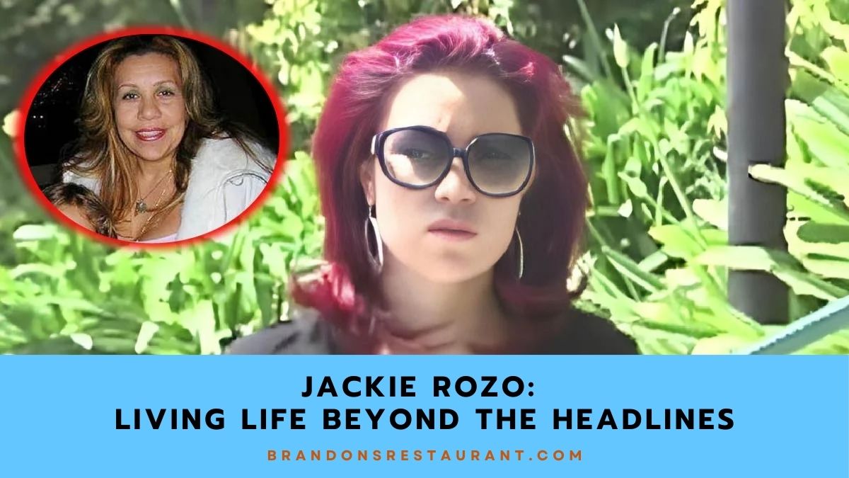 Jackie Rozo: Living Life Beyond the Headlines - Brandon's Restaurant